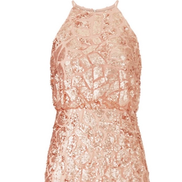 Donna Morgan | Dresses | Donna Morgan Rose Gold Tiffany Gown | Poshmark